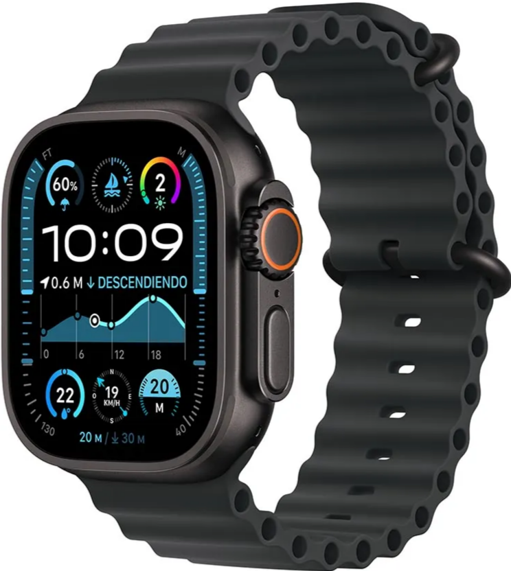 AWatch Ultra 2 Black – Clones México